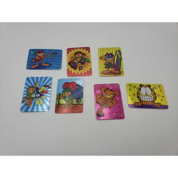paws | Office | Vintage 99s Y2k Garfield Vending Prism Machine Stickers ...